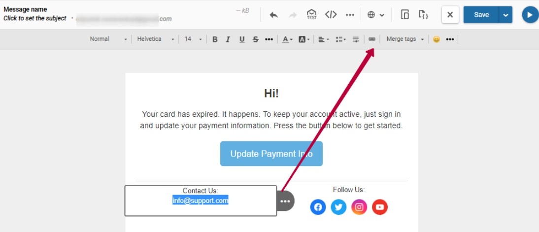 How to Add Anchor Links and Hyperlinks to Emails in a Drag-and-Drop Editor | Blog